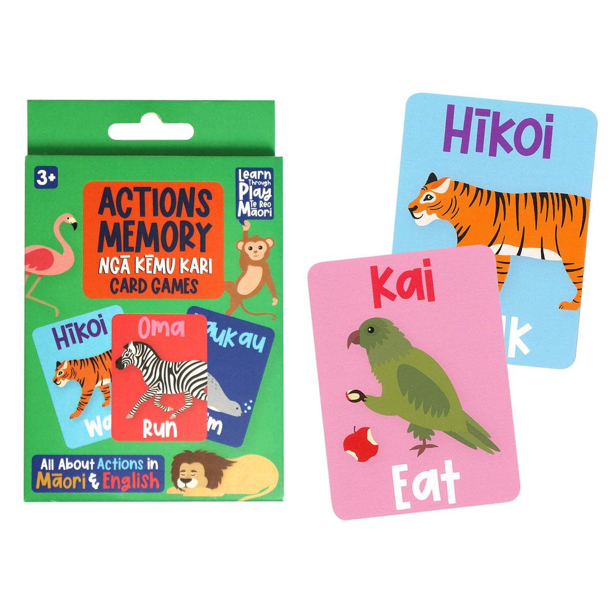 Memory Game Te Reo Actions – mainly music and mainly play New Zealand