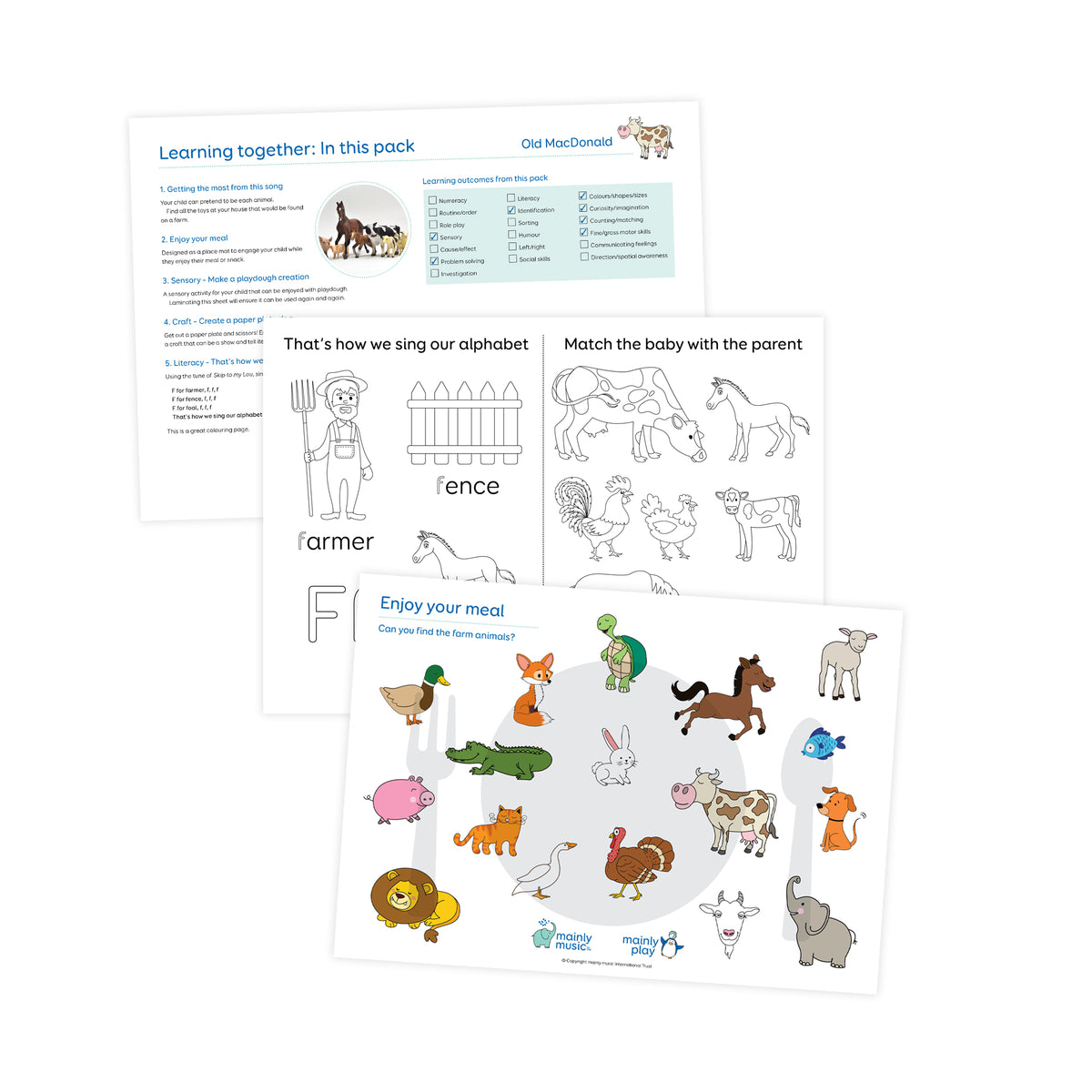 Learning Together with music - downloadable activity packs – mainly ...